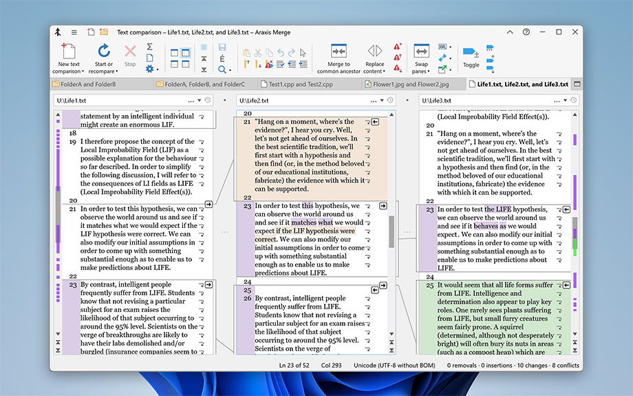Araxis Merge – Advanced 2 & 3-way file comparison (diff), merging and ...